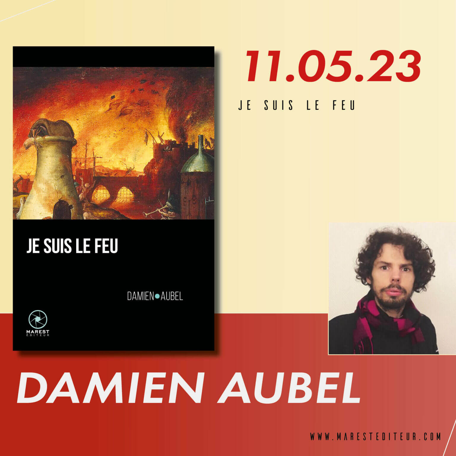 Je suis le Feu de Damien Aubel